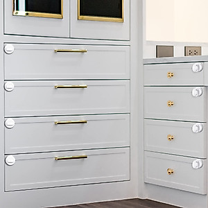 4 Sets Magnetic Cabinet Locks Keys Baby Proofing Child Safety Magnet Drawer Replacement Keys Universal Magnetic Key for Drawers and Cabinets (Locks Not Included)