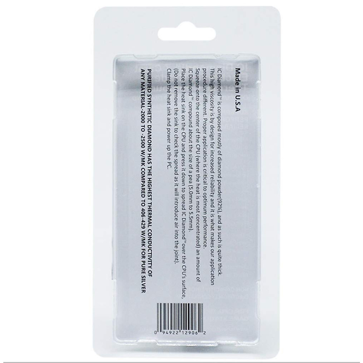 IC Diamond 24 Carat 4.8 Gram Thermal Compound