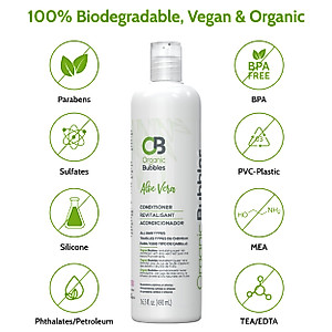 Organic Bubbles Aloe Vera – Vegan and Made in Canada (Conditioner)