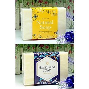 ZZYBIA Assorted Wrap Paper Tape for Homemade Soap Bar Vertical Style 50pcs