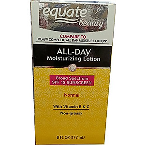 Equate All Day Moisturizing Lotion, 6 Fl Oz