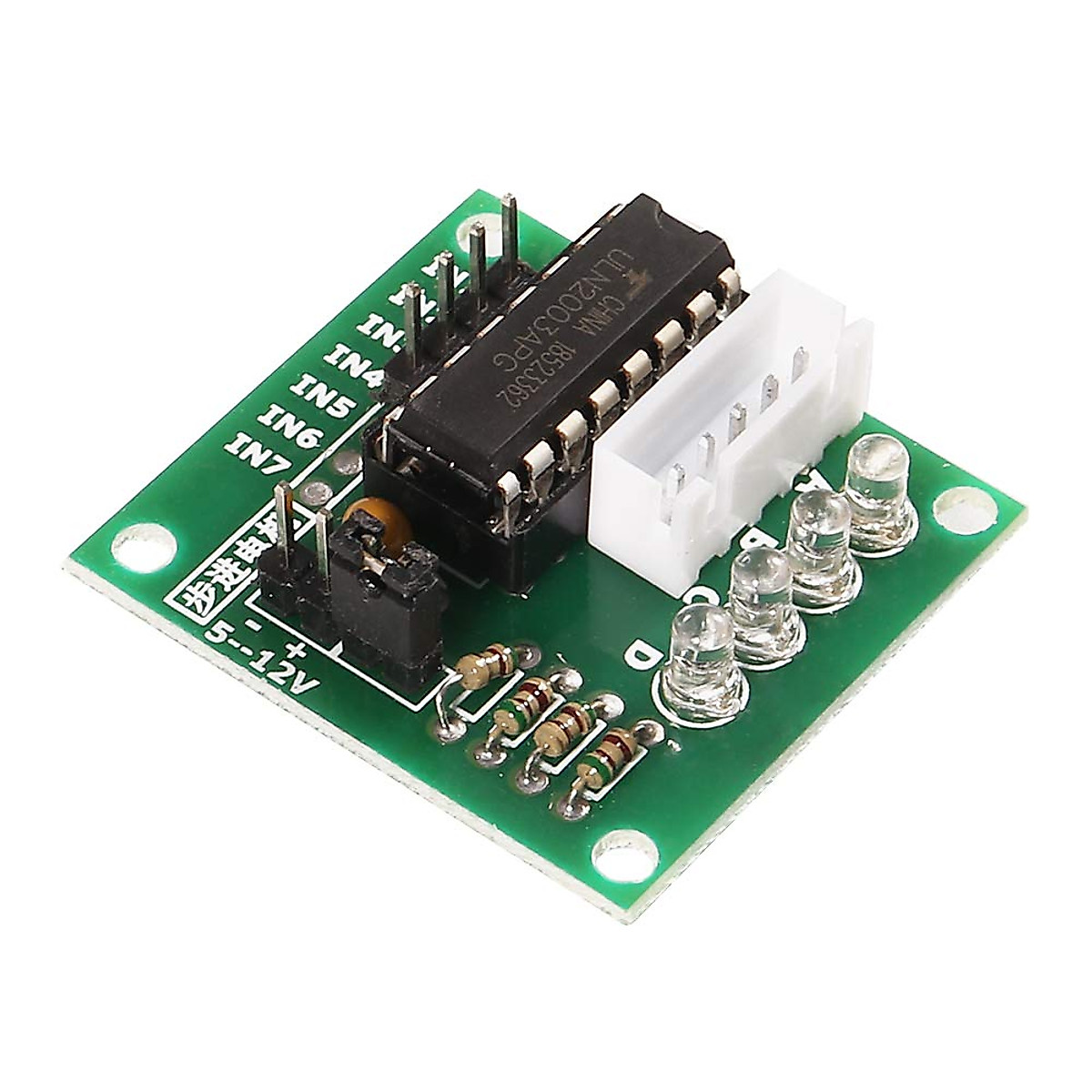 AITRIP 6 Sets 28BYJ-48 ULN2003 5V Stepper Motor + ULN2003 Driver Board for Arduino PI PIC Raspberry Pi
