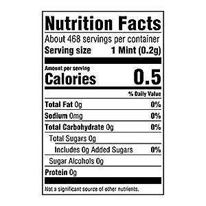 ALTOIDS Small Peppermint Breath Mints Sugar Free Hard Candy Bulk, 0.37 oz Tin (Pack of 9)