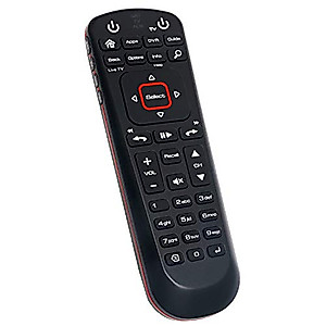 New Network 52.0 Replacement Remote Control Compatible with Dish Network with 3 Modes SAT TV AUX