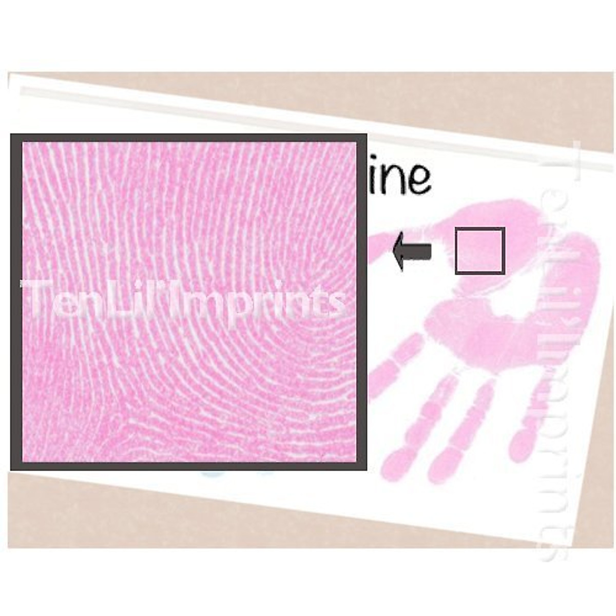 Daddy & Me Inkless Handprint and Footprint Kit
