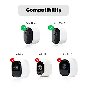 Charging Cable for Arlo Ultra/Ultra 2/Pro 3/Pro 4, Weatherproof Outdoor Magnetic Power Cable with Quick Charge Adapter, 30 Feet Black (NOT Compatible with Arlo Essential Spotlight)