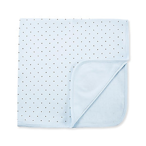 Little Me Blankets for Baby Boys' Monkey Star Swaddling Receiving Blanket