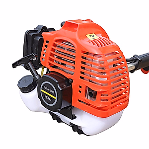 42.7CC Handheld Tiller Cultivator 2-Stroke Gas Powered Garden Rotary Cultivator Rototiller Mini Cordless Weeding Tilling Tool for Gardening,Sandy Land, Loose Soil, Cultivation of Cash Crops