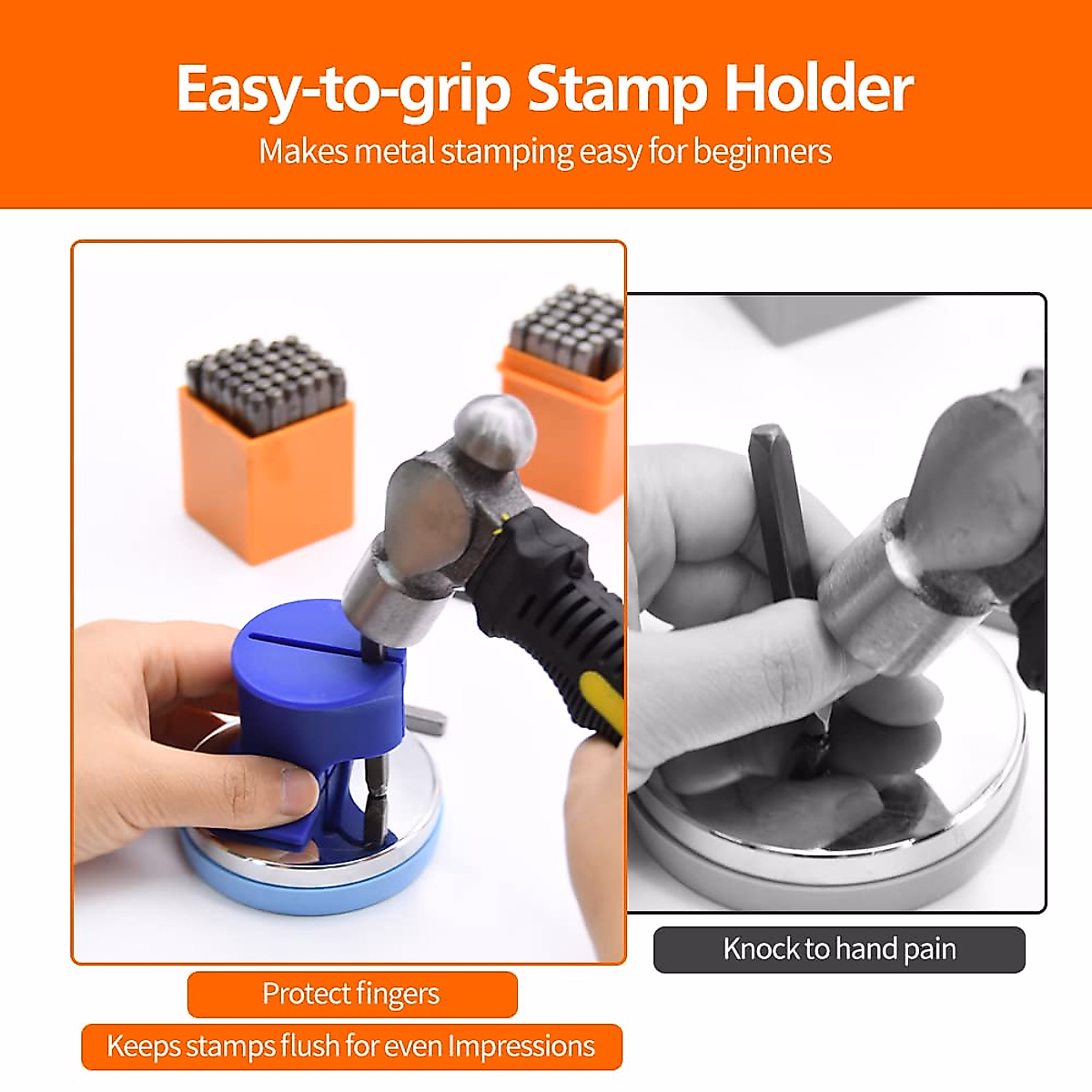 37pcs Metal Stamping Kit, 3mm(1/8") Number and Letter Stamp Set, Include Artistic Font Uppercase, Number Punch and Heart Design Stamp(37pcs 3mm)