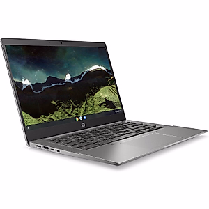 HP Chromebook Laptop 14B-NB0015CL - 14-inch Touchscreen FHD IPS Notebook Intel Core 15-1135G7 11th Gen, 8GB RAM 256GB SSD Backlit Keyboard WiFi Bluetooth HDMI USB, Chrome OS, Mineral Silver (Renewed)