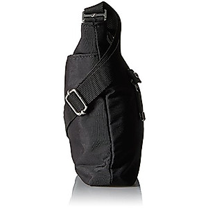 Baggallini womens All Around Crossbody, Black With Sand Lining, One Size