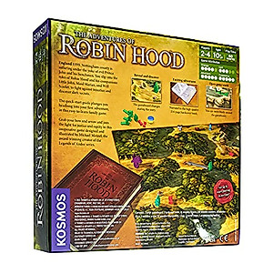 The Adventures of Robin Hood | A Kosmos Game | Family-Friendly, Cooperative, Role-Player, Story-Driven Game for 2 to 4 Players, Ages 10 and up