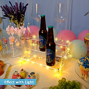 3 Tier Shelf Cake Pop Stand (Yellow) + 5 Tier Premium Cupcake Holder (Yellow)