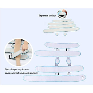 XBJYDMBDD Hinged Knee Brace ROM Knee Brace Leg Immobilizer Support Fracture Adjustable for Arthritis Joint Pain Meniscus Tear Knee Injury Recovery Relieve Knee Burden Adjustable Knee Immobilizer