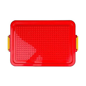 burgkidz Building Bricks 568 Pieces Toys, Classic Building Blocks Includes Wheels, Door, Window, Compatible Bulk Block with Storage Box and Baseplate, STEM Educational Gift for Kids 3+ Year