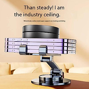 Tablet and Phone Holder Mount Tablet Holder for Table and Desk Compatible with Samsung Galaxy Tab A S Series All 7-10 inches Tablet (All Tablet tand Phones)