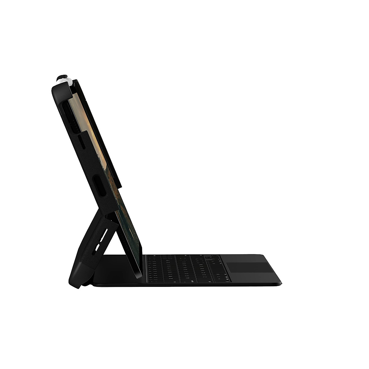 UAG Designed for iPad Pro 11" (4th Gen 2022, 3rd Gen 2021) Case Scout (REQUIRES use of Smart Keyboard) Protective Cover with Apple Pencil Holder, Black by URBAN ARMOR GEAR