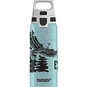SIGG - Kids Water Bottle - WMB ONE Eagle - Leakproof - Lightweight - BPA Free - Sports & Bike - 20 Oz
