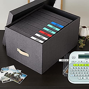 Techlink TZc-231 TZe 131 Compatible with Brother Label Maker Tape Laminated P Touch PT-D210 PT-H110 PT-D220 PTD400 PTD410 Label Tabe Maker 12mm x 8m (6 pcs White/Clear/Yellow/Red/Green/Blue Package)