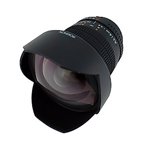 Rokinon 14mm f/2.8 IF ED UMC Ultra Wide Angle Fixed Lens w/ Built-in AE Chip for Nikon