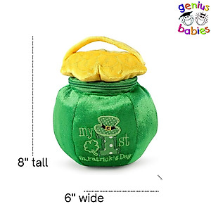 Genius Baby Toys The Original Baby's 1st St. Patrick's Day Lucky Gold Playset