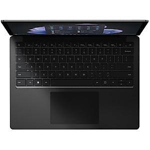 Microsoft Surface Laptop 5 13.5" Touchscreen Notebook - 2256 x 1504 - Intel Core i7 12th Gen i7-1265U - Intel Evo Platform - 16 GB Total RAM - 512 GB SSD - Matte Black