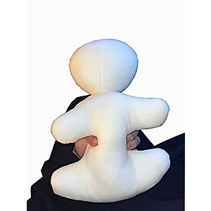 tbh Autism Creature Plush White Yipee Creature Plush Toy, TBH Creature Stuffed Animal Yipeeee Plushie Doll for Boys Girls Kids Birthday Gift