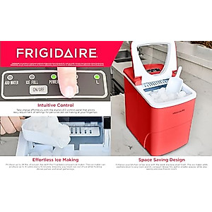 Frigidaire EFIC108 Counter top Portable, 26 lb per Day Compact Ice Maker Machine