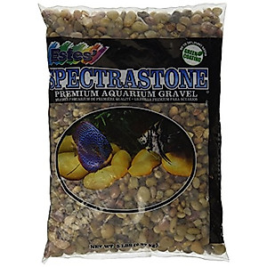 Spectrastone Shallow Creek Pebble for Freshwater Aquariums, 5-Pound Bag