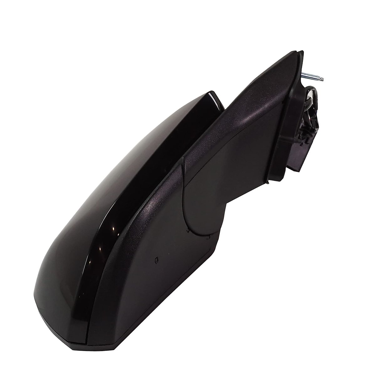 Kool Vue Driver & Passenger Side Power Non-Heated Mirrors for Ford Mustang 2015-2020 With Spotter Glass; Without Signal Light, Memory & Puddle Lamp Paintable