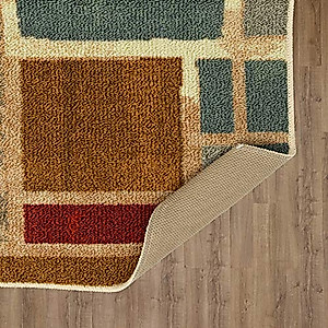 Mohawk Home Soho Regnar Geometric Squares Accent Area Rug, 1'6"x2'6", Multi
