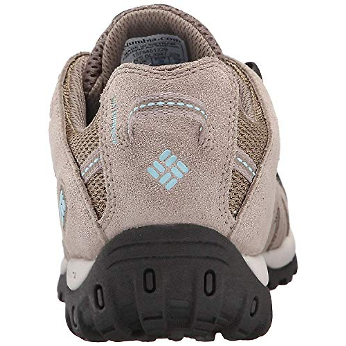 Columbia Women's WOMEN'S REDMOND WATERPROOF Boot, pebble, sky blue, 10.5 Regular US