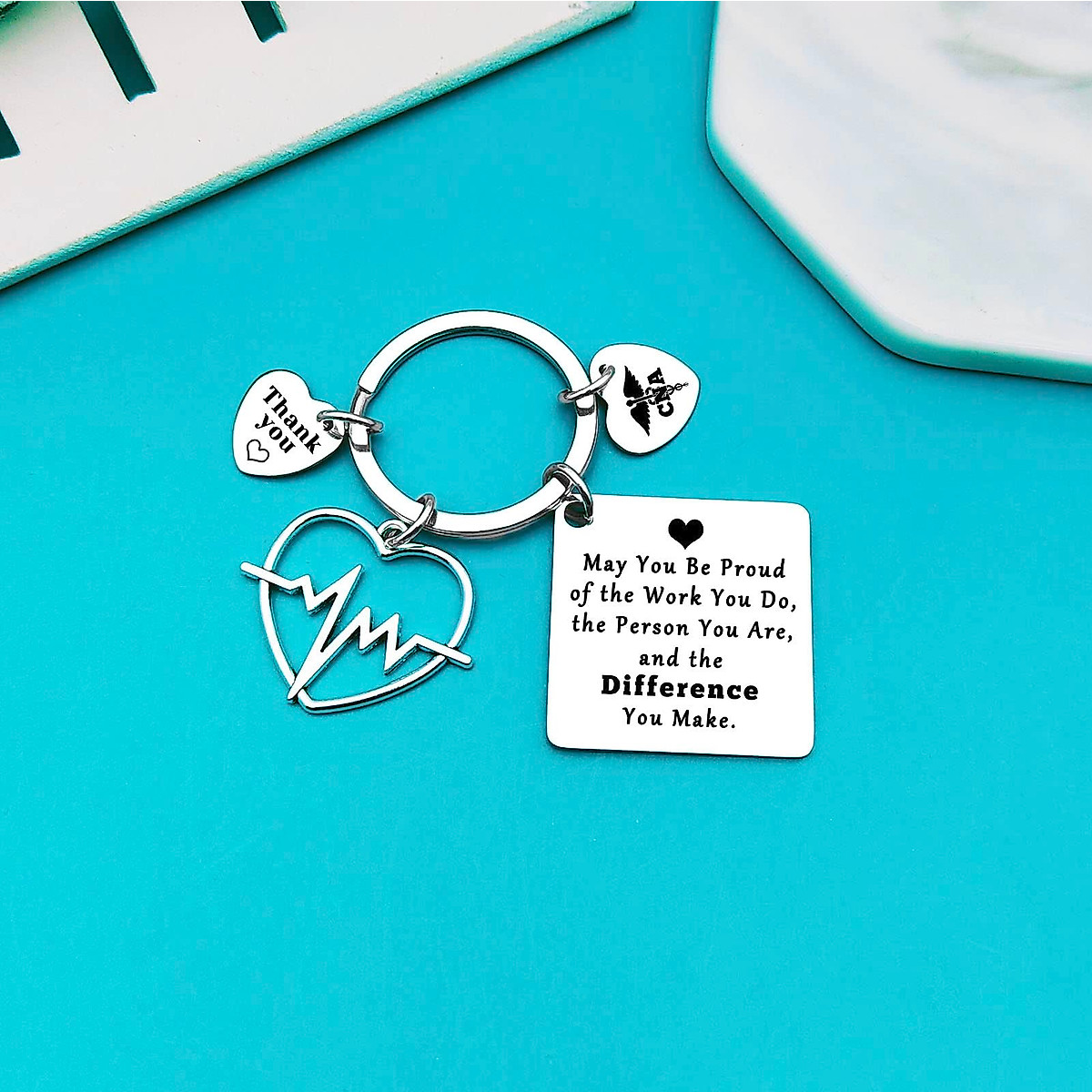 Xiahuyu CNA Thank You Gifts Certified Nursing Assistant Gifts Keychain CNA Graduation Gifts CNA Student Gifts CNA Appreciation Gifts CNA Leaving Gifts Christmas Birthday Retirement CNA Week Gifts
