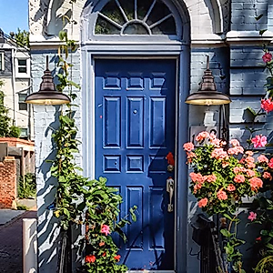 Diyel Outdoor Barn Light Fixture Farmhouse Wall Mount Light Gooseneck Wall Sconce Exterior Wall Lighting Fixture Industrial Bronze Finish Lantern for Porch with Gold Interior, 2Pack, RZ004-2PACK ORB