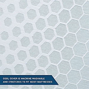 MOLECULE 3" Triple Zone PRO Pressure-Relieving Gel Memory Foam Mattress Topper, King