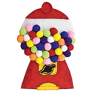 Creativity Street Self-Adhesive Poms, Assorted Colors, Set of 240, 5/8 in