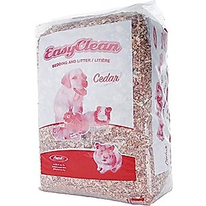 Pestell Pet Products Easy Clean Cedar Bedding, 113 Liters