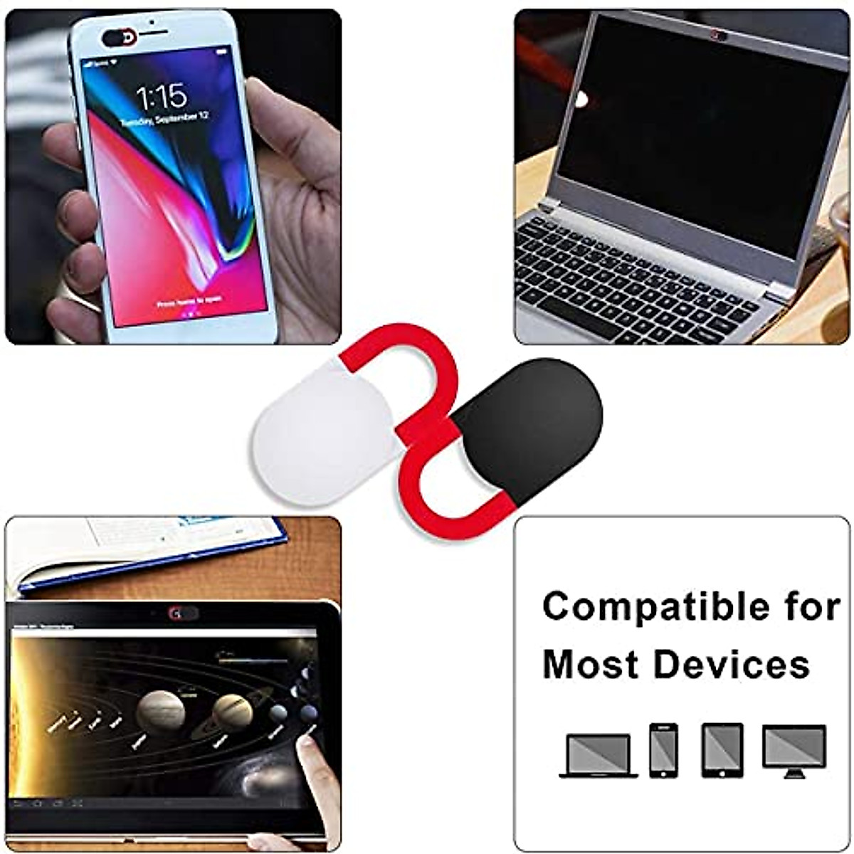 Caczmarek Laptop Lens Cover Ultra-Thin Computer Camera Lens Blocking Protection Sticker Protection Security Digital Slider