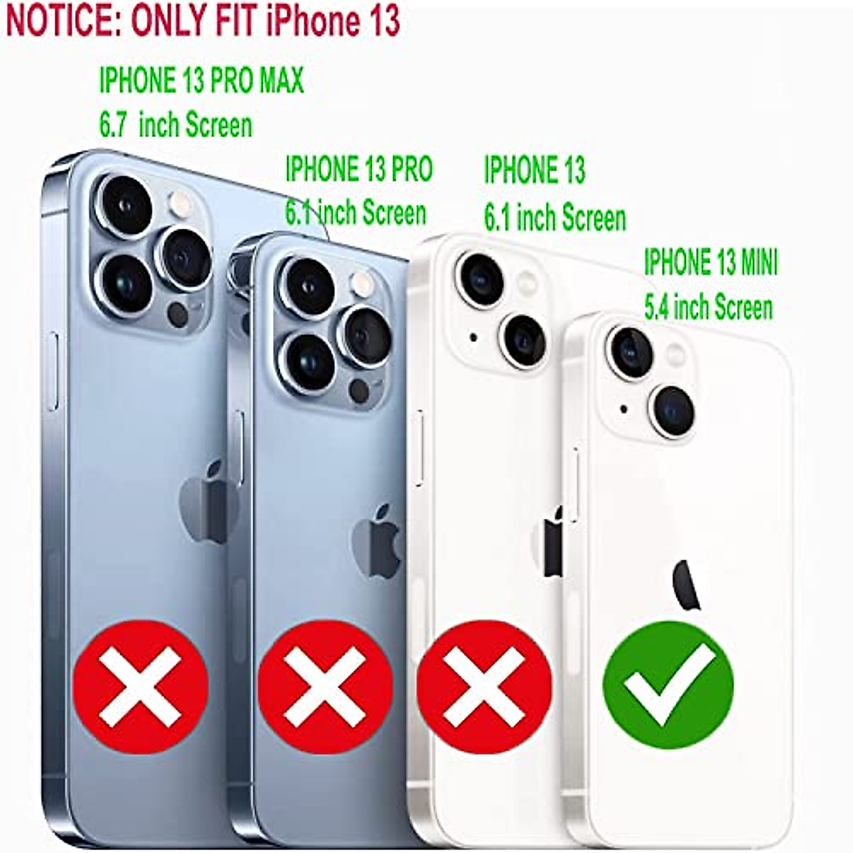 iPhone 13 Mini Case, [with Tempered Glass Screen Protector Included], STARSHOP Liquid Bling Sparkle Floating Glitter Quicksand Phone Case Girls Women Cute for iPhone 13 Mini - Pink/Purple