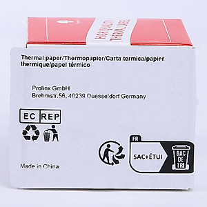 Multi-Purpose Square Self-Adhesive Label for Phomemo M110/M221/M220/M120/M200 Label Printer,1.97"x3.15"(50x80mm),100 Labels/Roll, Black on White