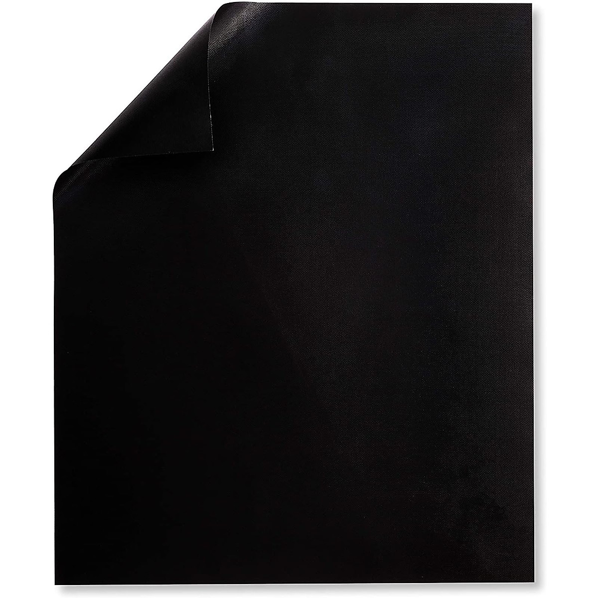 5-Pack Non Stick Reusable Oven Liners, Black Heavy Duty Heat Resistant Mats 15.7"x19.7"