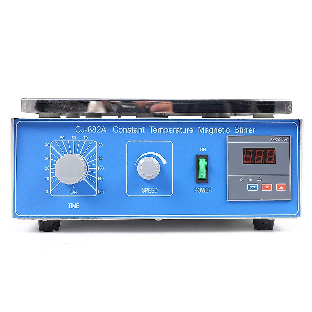 CJ-882A Magnetic Stirrer, 10000ML Digital Lab Mixer Magnetic Stirrer Hot Plate Heating Power 300W for Lab Liquid Mixing Heating