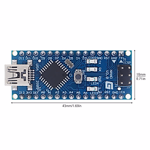DiGiYes Mini Module USB FT232RL Chip Micro-Controller Board Compatible with Arduino
