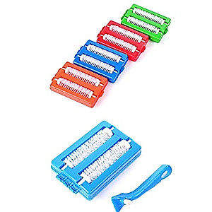 Eugeneq Mini Carpet Rug Roller Brush Dirt Handheld Sweeper Cleaner for Home Cleaning