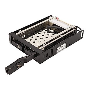 2.5inch Internal SATA Hard Drive Rack, 6Gbps Hot Swap Mobile Rack Cage for 2.5” SSD/HDD,Internal SATA I/II/III Tray Hard Drive Backplane Enclosure