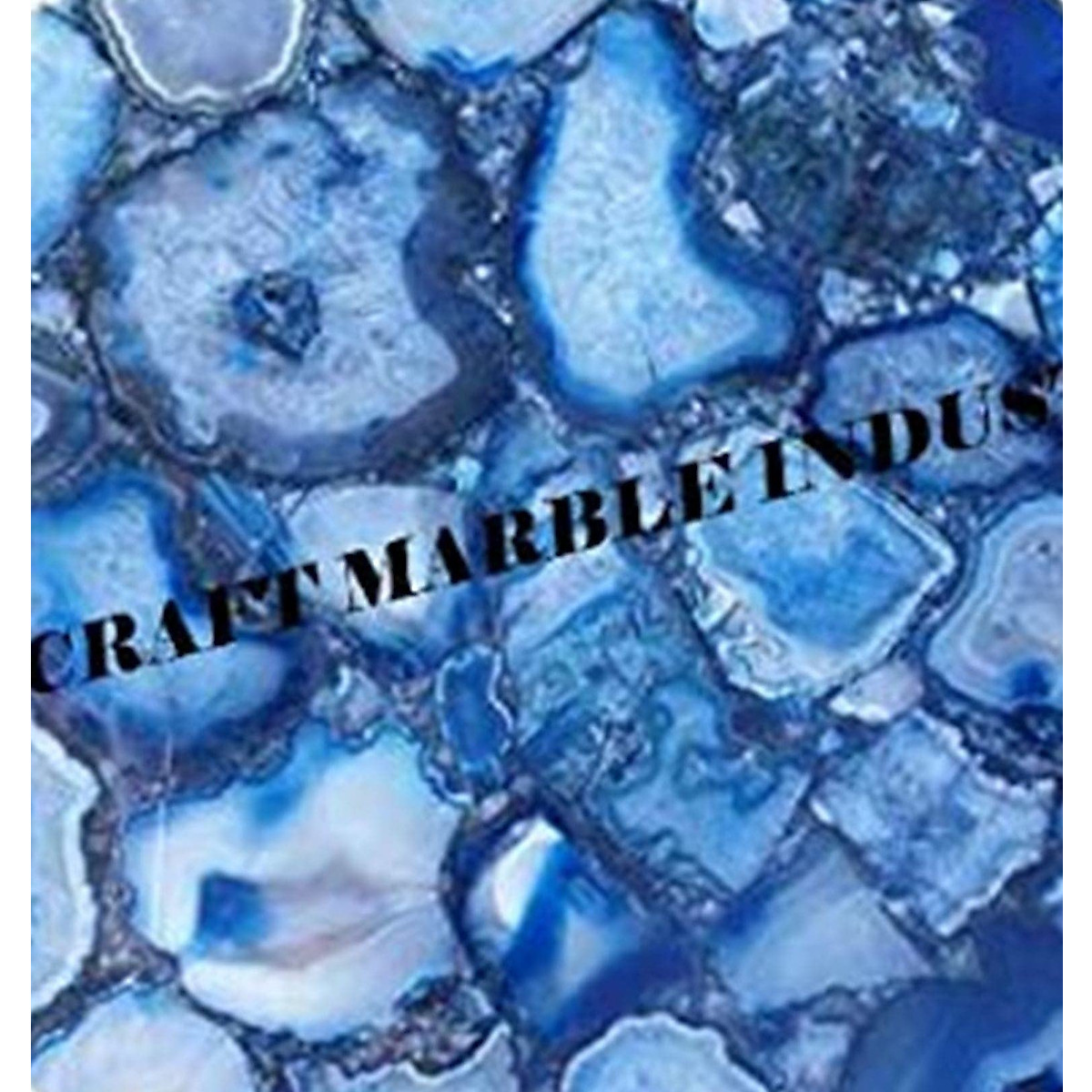 33" Inch Blue Agate Round Coffee Table, Agate Table, Stone Coffee Table, Agate Table Top, Agate Coffee Table, Agate Side Table Home Decor