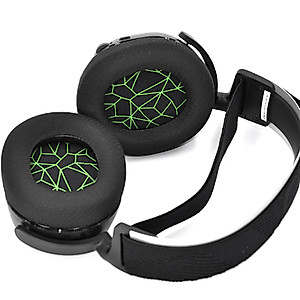 Arctis 9X Replacement Earpad Arctis Raw Ear Cushion Pads Compatible with SteelSeries Arctis1 Arctis3 Arctis5 Arctis7 Arctis9x Arctis Pro Arctis raw Gaming Headphones