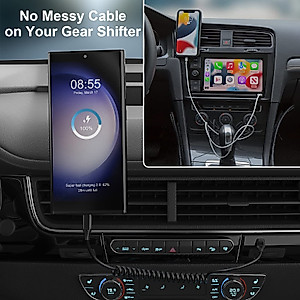 Retractable USB C Cable, 2Pack 3ft Coiled USB-C to Type C Fast Charge Cord for Car, USB-C Charging Cable for iPhone 15/15 Pro Max, Pixel 8 7 Pro 7a 6 5 4 XL,Samsung Galaxy S24 S23 Ultra S22 A54 A14 5G