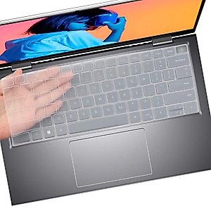 Keyboard Cover for 14" Dell Inspiron 14 5410 5415 5418 5420 5425 5430 7415 7420 7425 7430/13.3" Inspiron 13 5310 5320/16" Inspiron 16 5635 5630 5620 5625 7635 7620/Dell Latitude 3320 3420-Clear