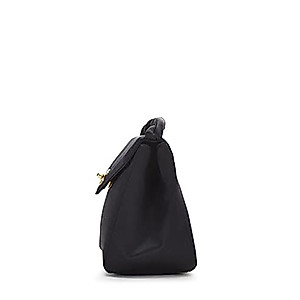 CHANEL, Pre-Loved Black Satin Envelope Flap Mini, Black